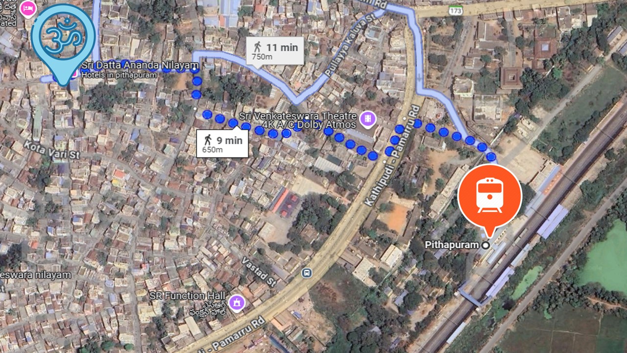 3-Day Itinerary from Mumbai/Pune to Pithapuram by Train: Timings ...